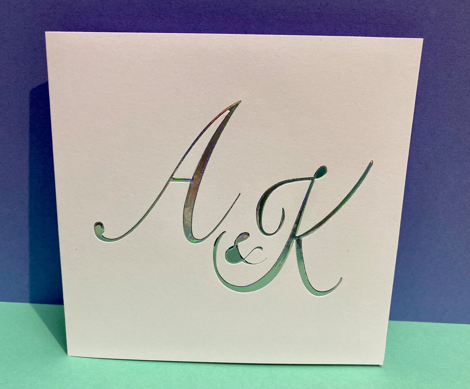 Personalised Engagement Card, Wedding Card, Anniversary Card - Paper ...