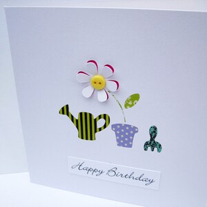 Gardening Birthday Card - Card for a Gardener - Gardening - Flower ...
