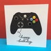 Gaming Birthday Card, Personalised, Gaming Card, Controller Card, Games ...