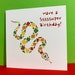 Snake Birthday Card - Snake Themed Card - Paper Cut Snake - for Him ...