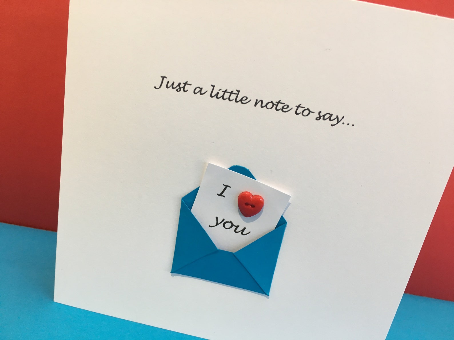 Valentine's Day Card - Cute - Button - Valentine Card Wedding ...