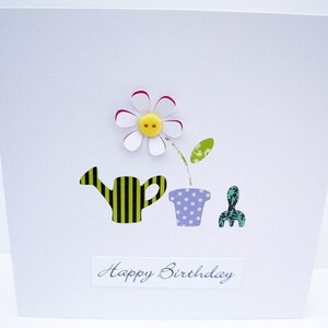 Gardening Birthday Card - Card for a Gardener - Gardening - Flower ...