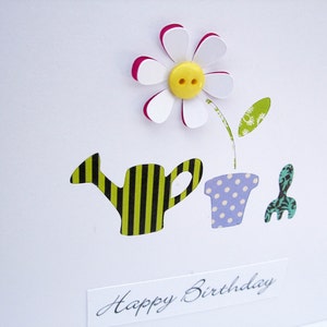 Gardening Birthday Card - Card for a Gardener - Gardening - Flower ...