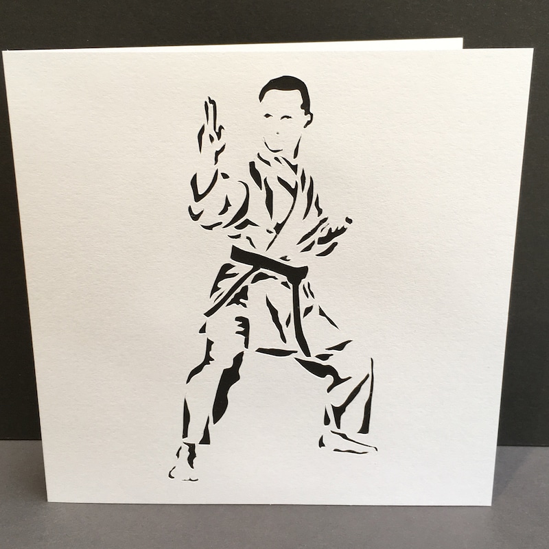 Karate Birthday Card - Etsy