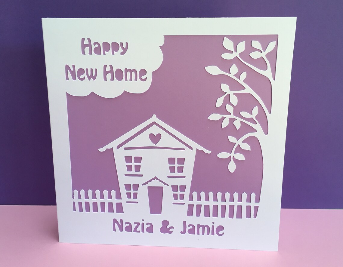 Personalised New Home Card Moving House Card New House | Etsy UK