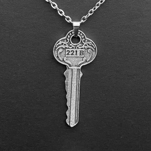 Sherlock Holmes Enamel Pin. 221b Baker Street Enamel Pin. Key - Etsy