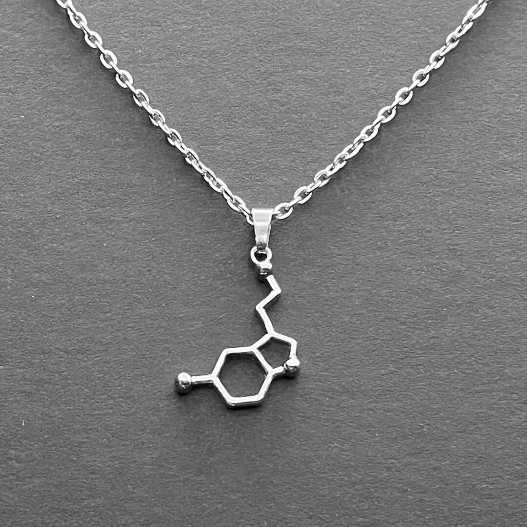 Serotonin Symbol Necklace, Mental Health Awareness Jewellery ...
