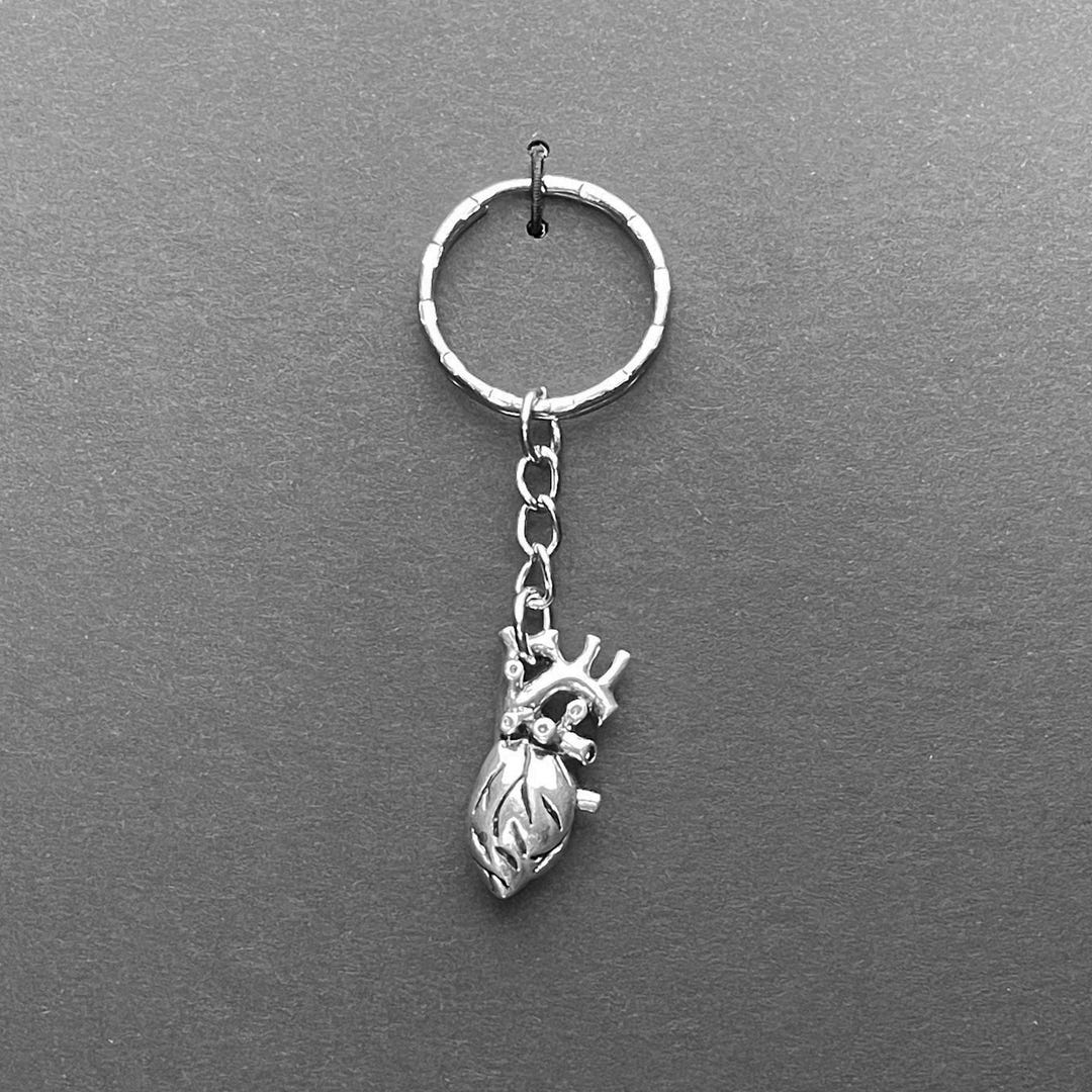 Hannibal Heart Keyring Cosplay Prop Realistic Anatomical Human Body ...
