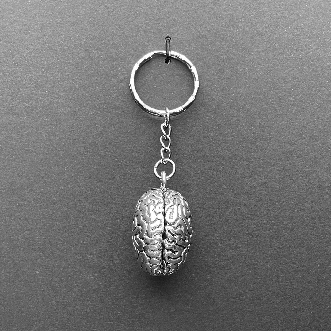 Hannibal Human Brain Keyring Anatomical Body Part Jewellery Cosplay ...