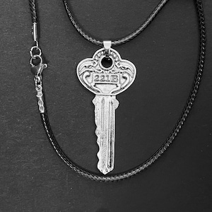 Sherlock Holmes Necklace 221B Baker Street Key Jewellery Cosplay Prop ...