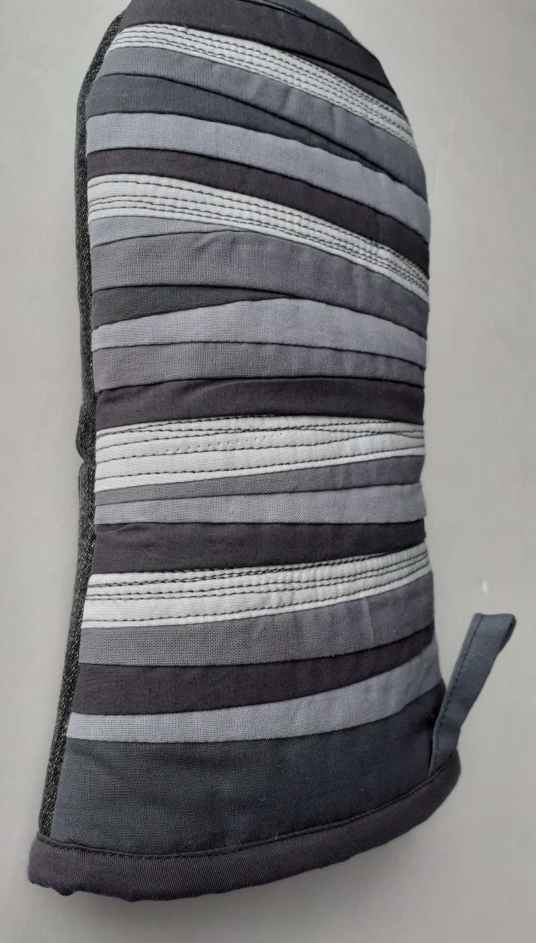 Gray Kitchen Glove Thick Oven Mitt Baking Loves Pot Holder Kitchen ...