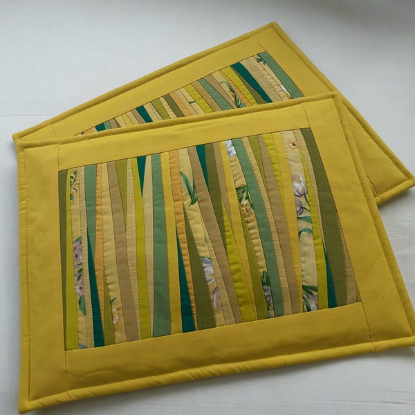 Patchwork Placemats - Etsy