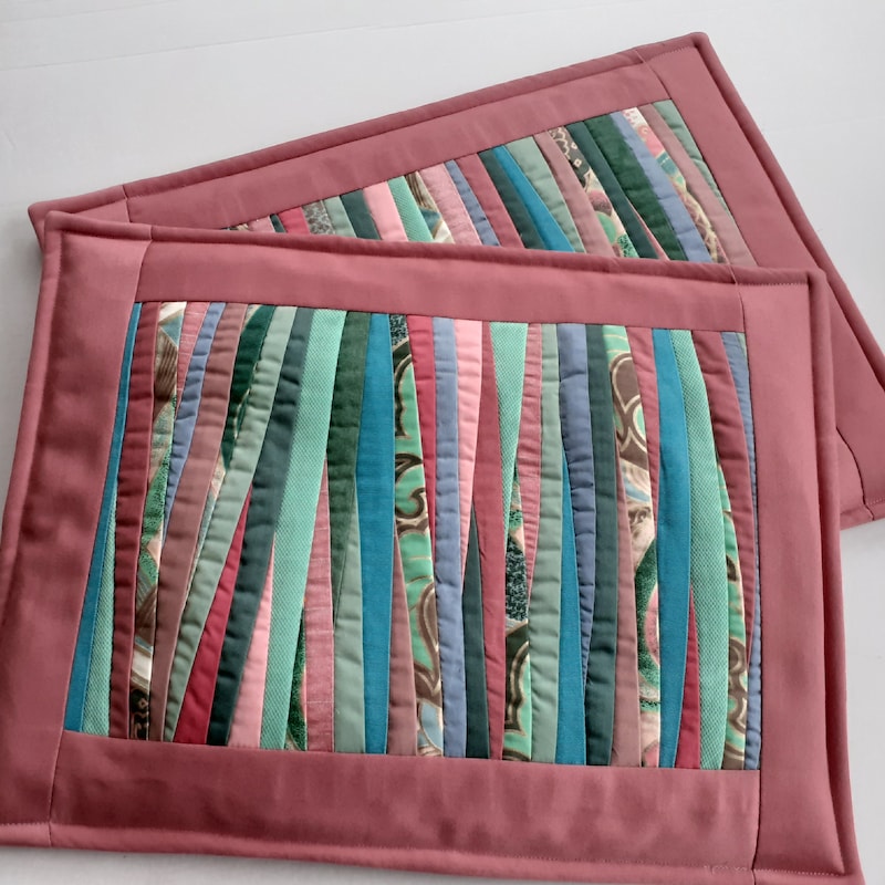 Patchwork Placemats - Etsy