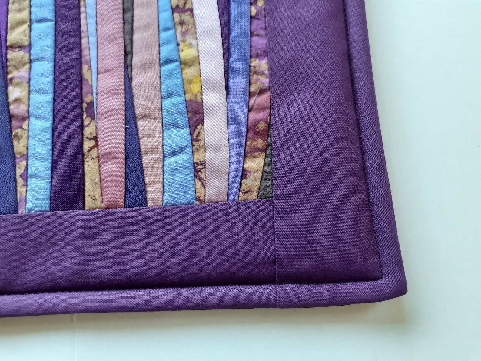 Placemats Set of 2 Patchwork Place Mats Quilted Table Decor Hostess ...