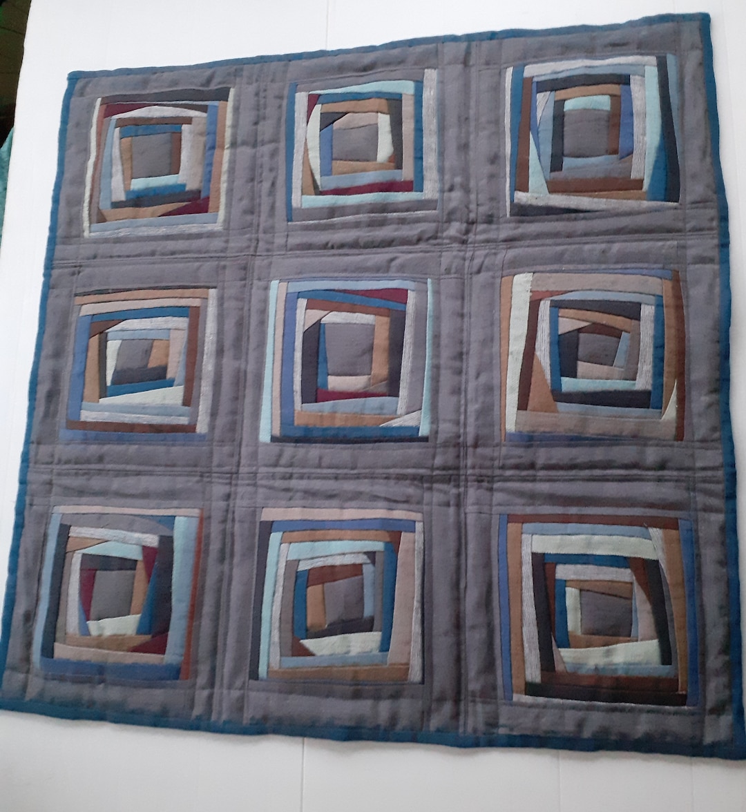 Modern Wall Hangings Quilted Linen Wall Decor - Etsy