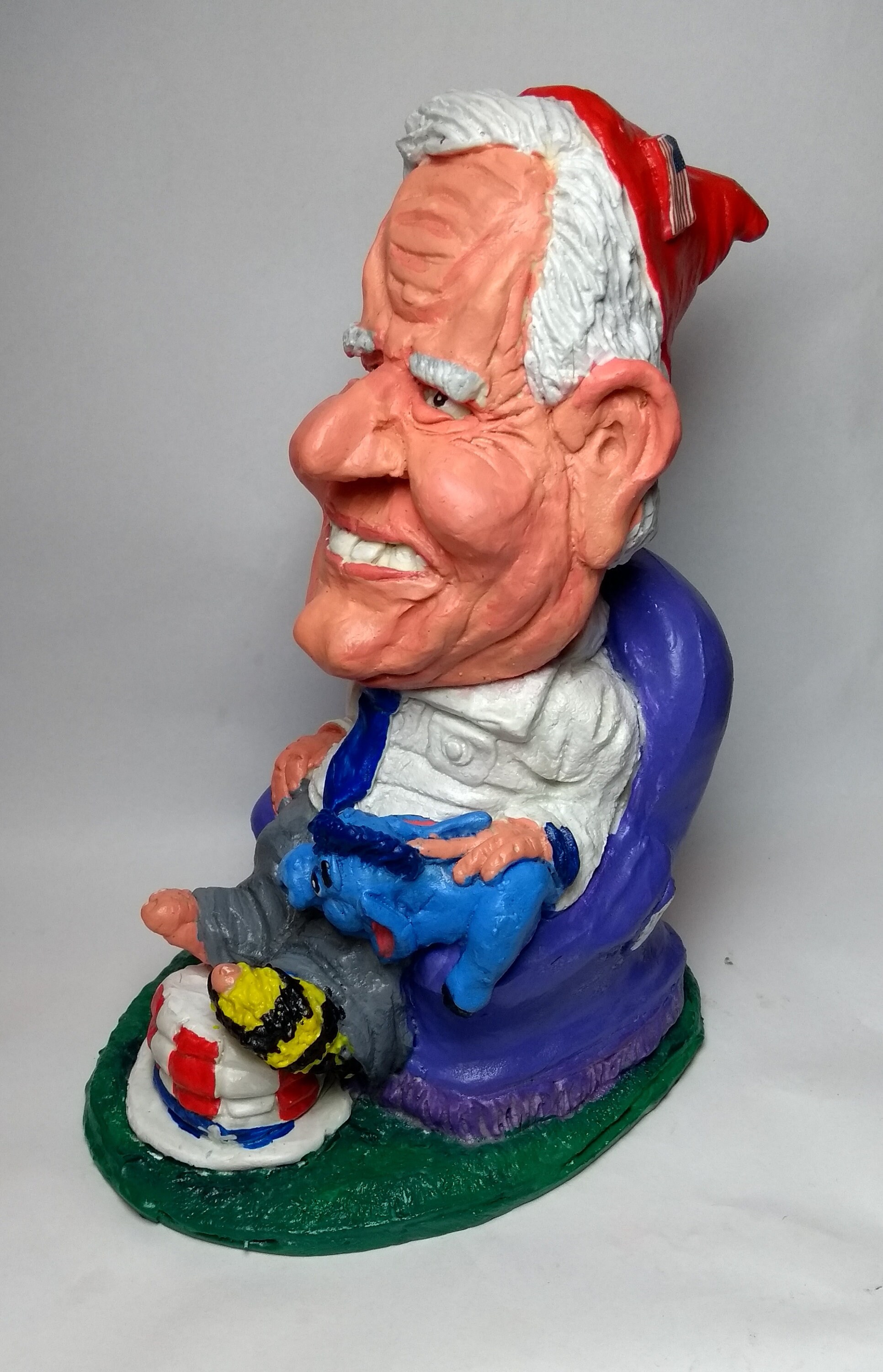 President Joe Biden Caricature Garden Gnome Figure boxed, Very Limited ...
