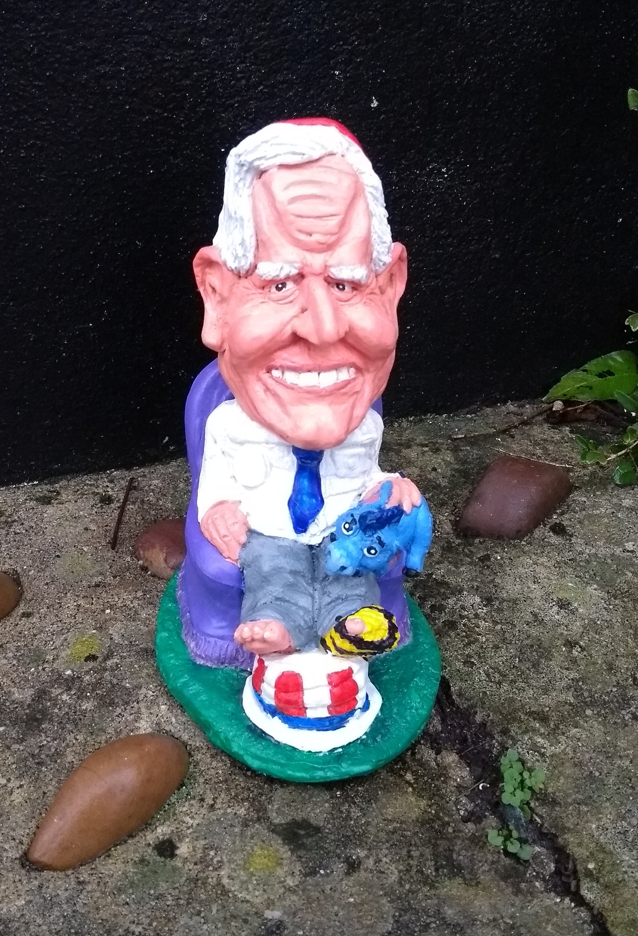 President Joe Biden Caricature Garden Gnome Figure boxed, Very Limited ...