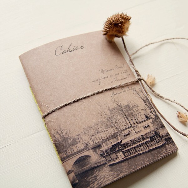 Paris Travel Journal - Etsy