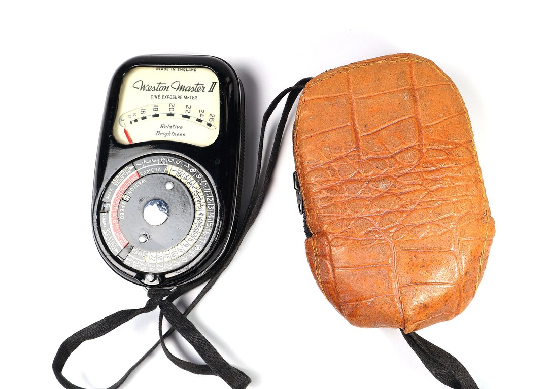 Weston Master II Cine Exposure Meter, Clean and Working, With Case - Etsy