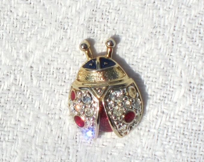 REDUCED USD 4 Vtg 80s Tiny Ladybug Pin - Etsy
