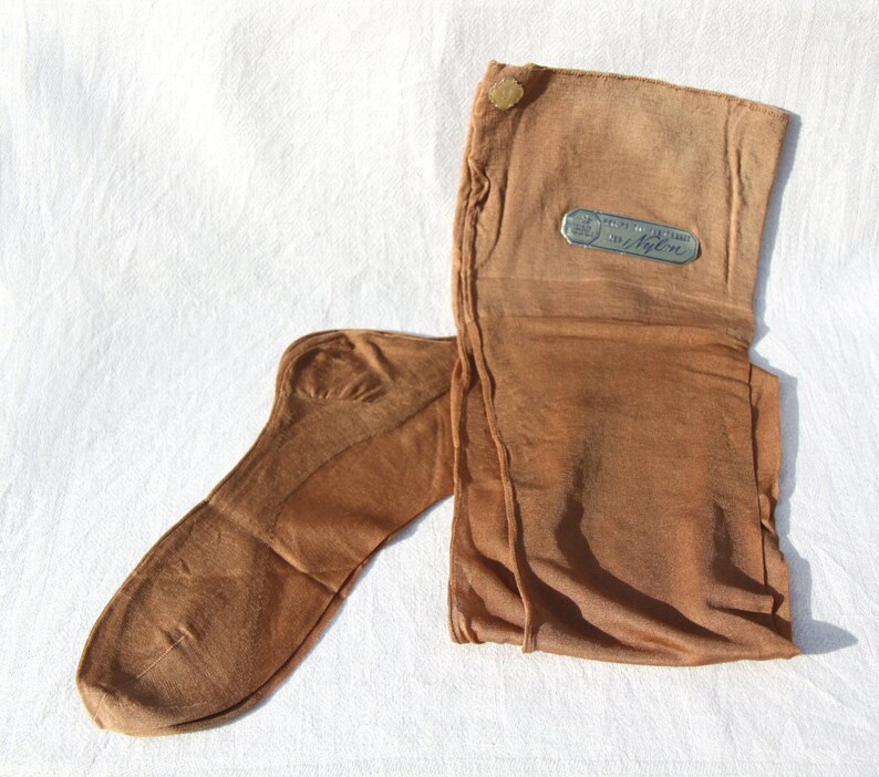 Vtg 40s/50s Seamed Silk RHT Stockings NOS - Etsy