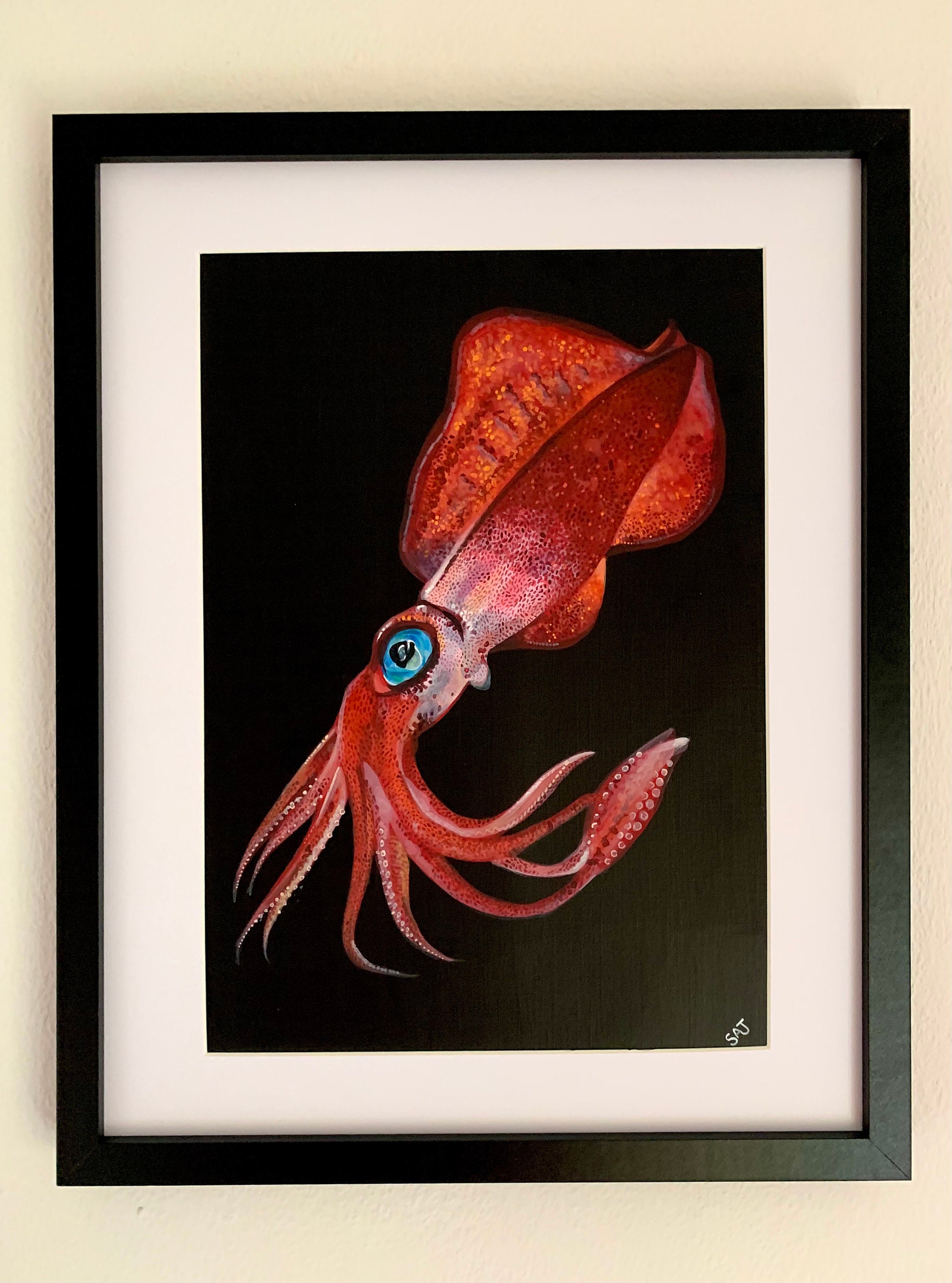 Bioluminescent Cuttlefish