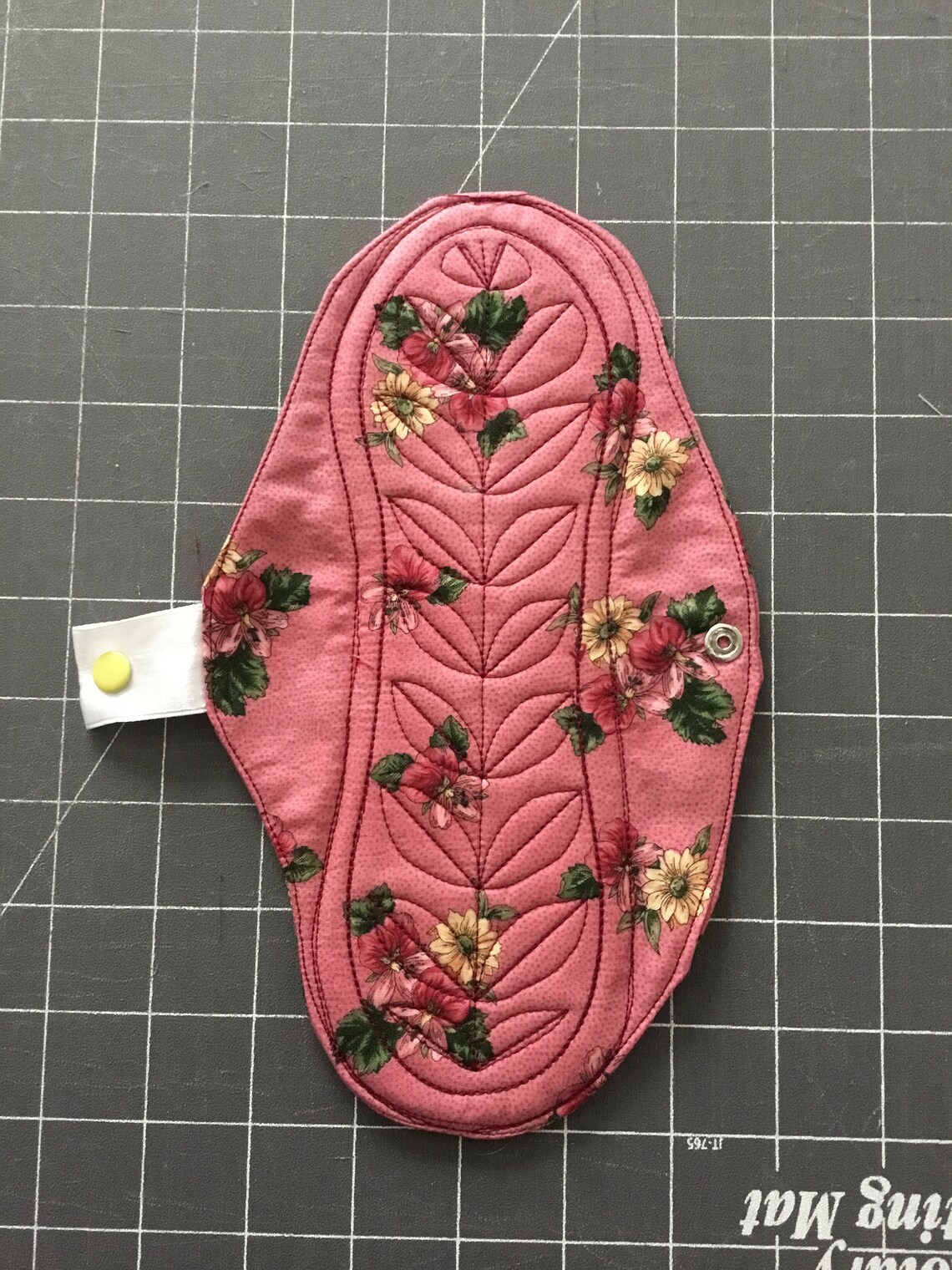 Menstrual Pad Pattern 2 Sizes Sewing Tutorial Embroidery - Etsy