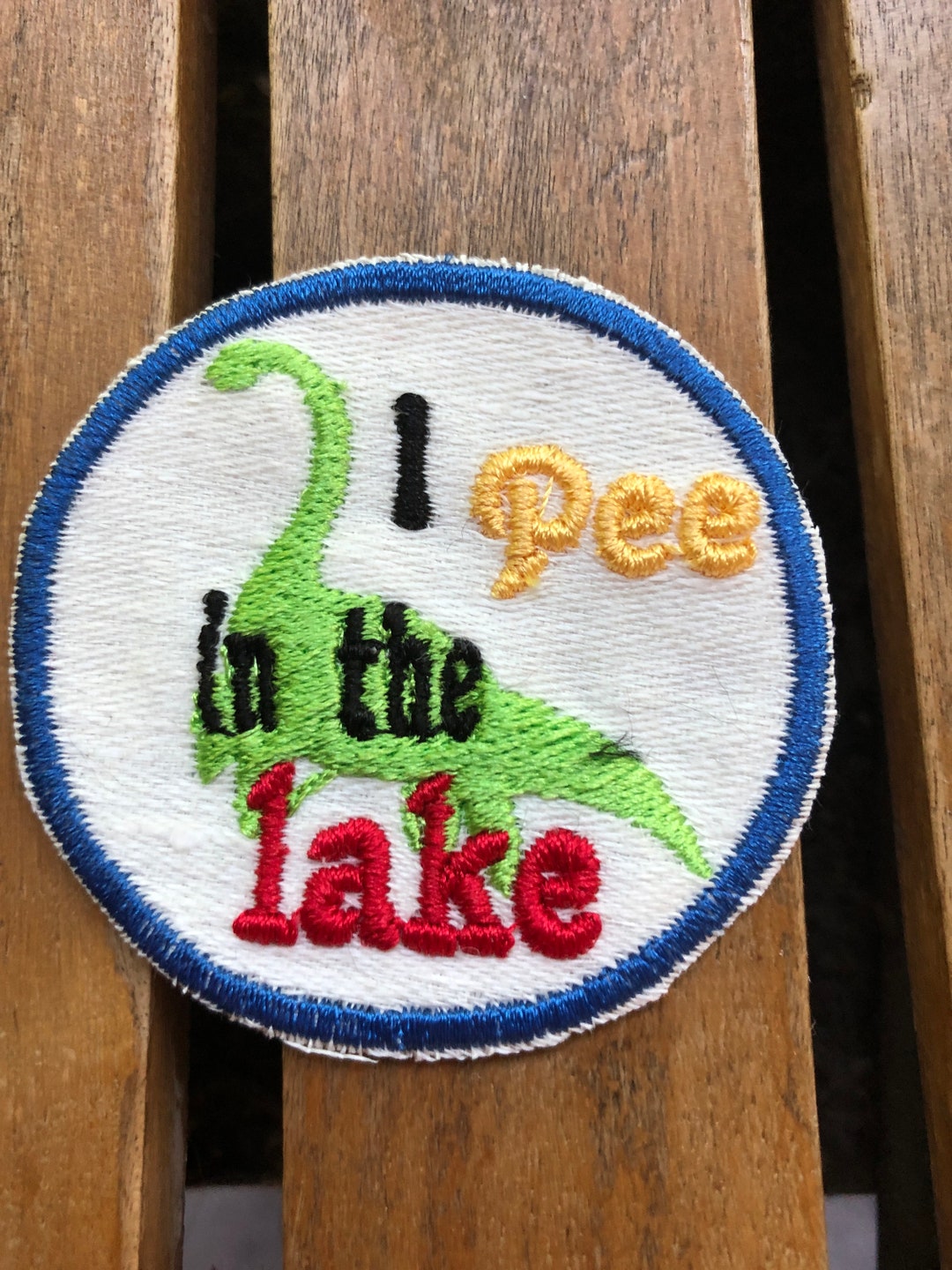 Loch Ness Monster Patch for Backpack, Cryptid Patch for Jacket, I Pee ...