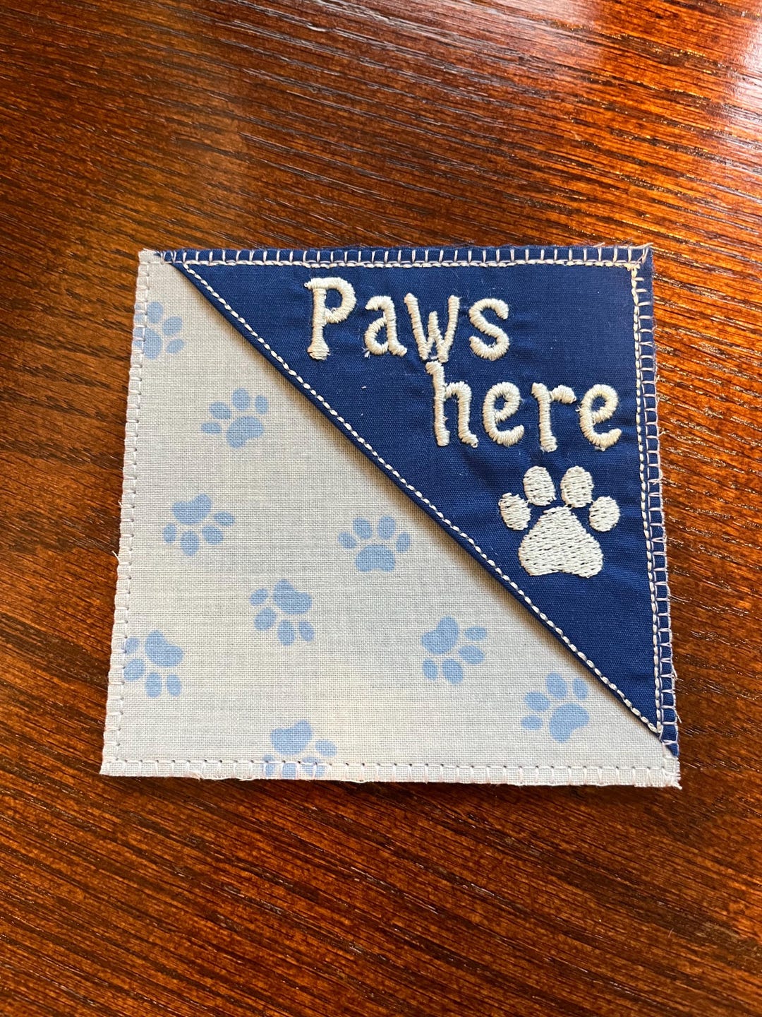 Paws Here Corner Bookmark: Dog & Cat Lover Gift - Etsy