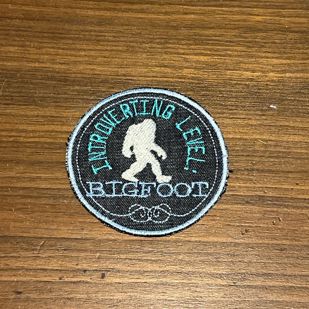Bigfoot Patch for Backpack, Cryptid Patch for Jacket, Bigfoot Gifts for ...