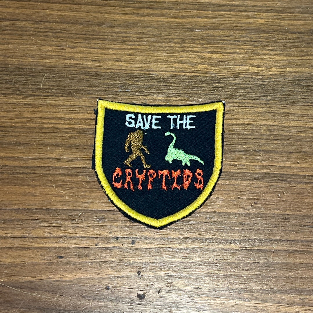 Patch for Backpack, Save the Cryptids, Bigfoot Patch for Jacket ...