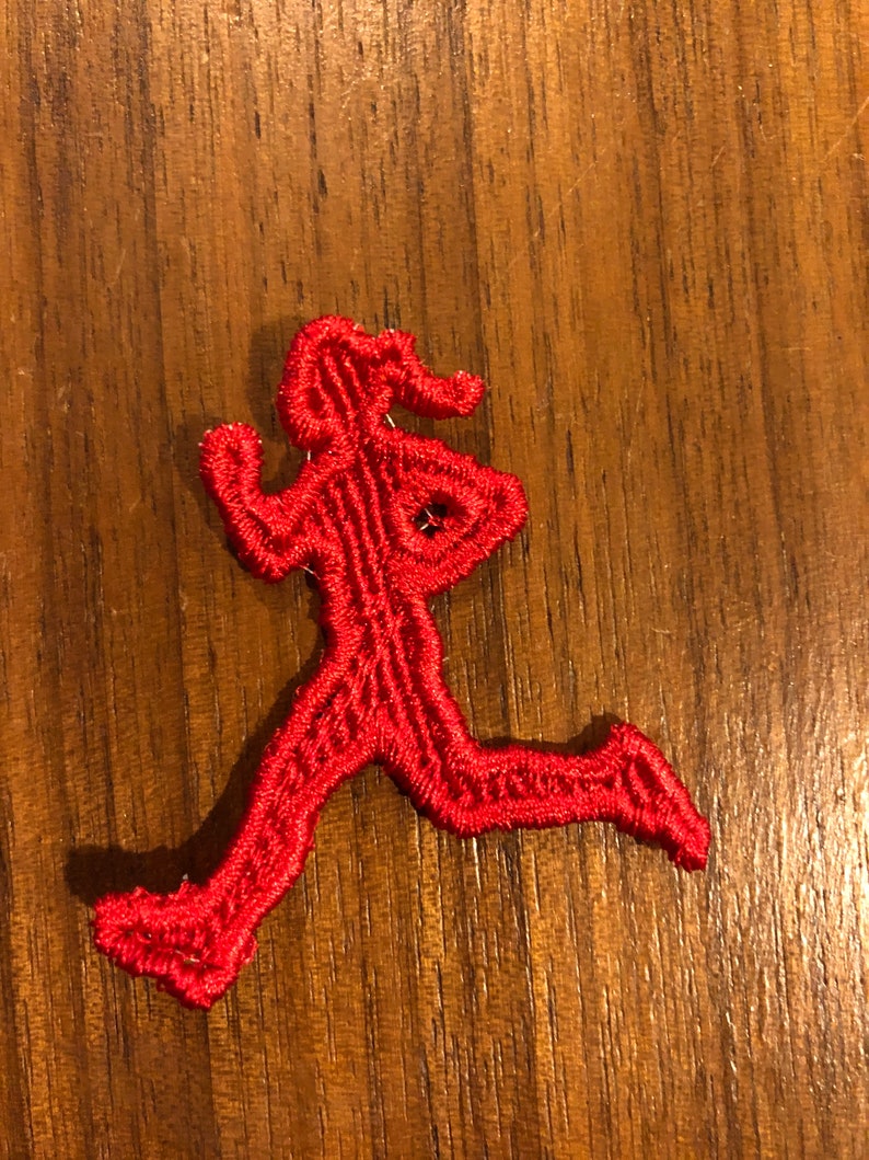 Runner Embroidered Patch for Backpack Cross Country Running - Etsy