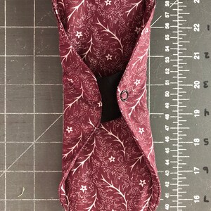 Menstrual Pad Pattern, 2 Sizes, Sewing Tutorial, Embroidery Tutorial ...