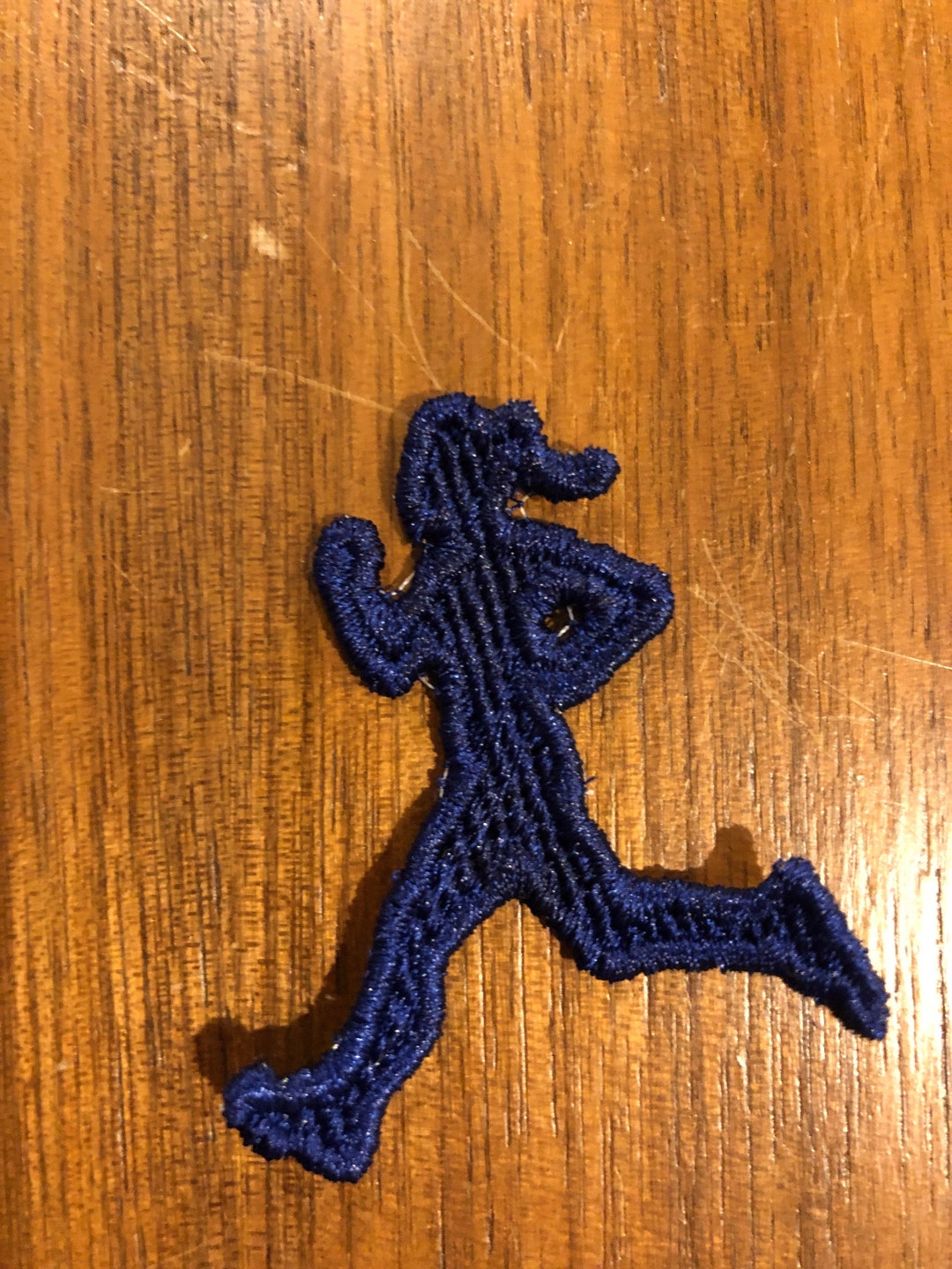 Runner Embroidered Patch for Backpack, Cross Country Running Patch for ...