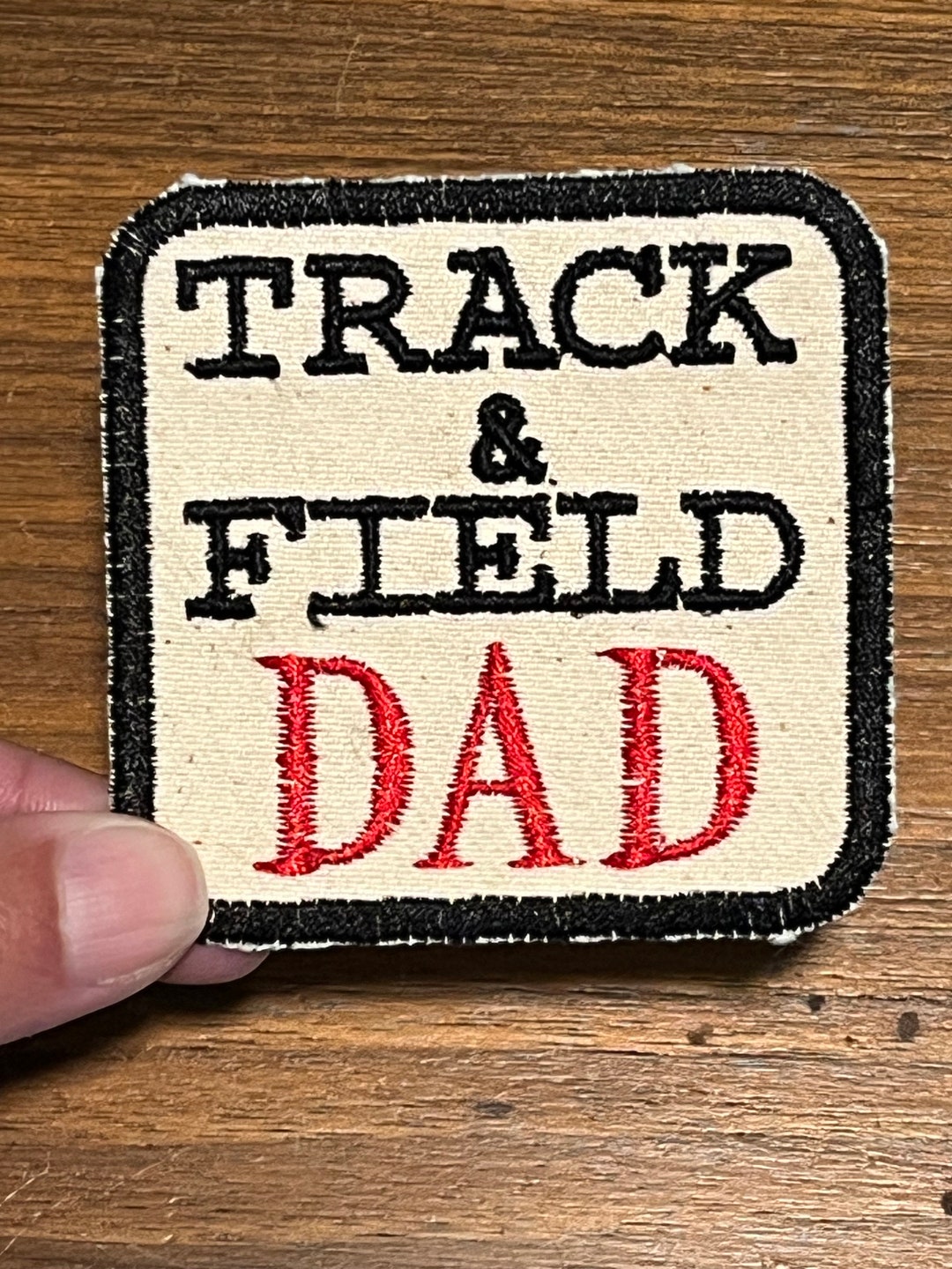 Track and Field Patch for Hat, Running Patch for Backpack, Cross ...