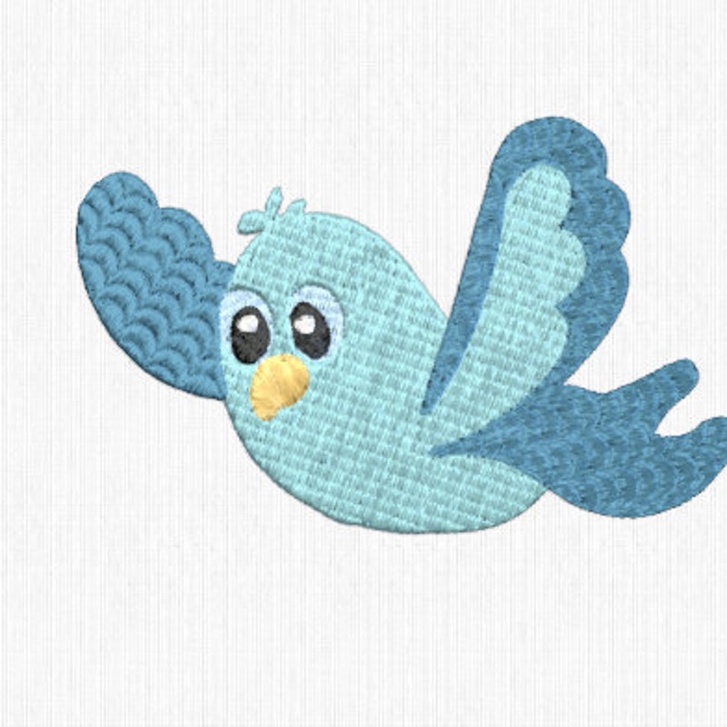 Baby Blue Birds - Etsy