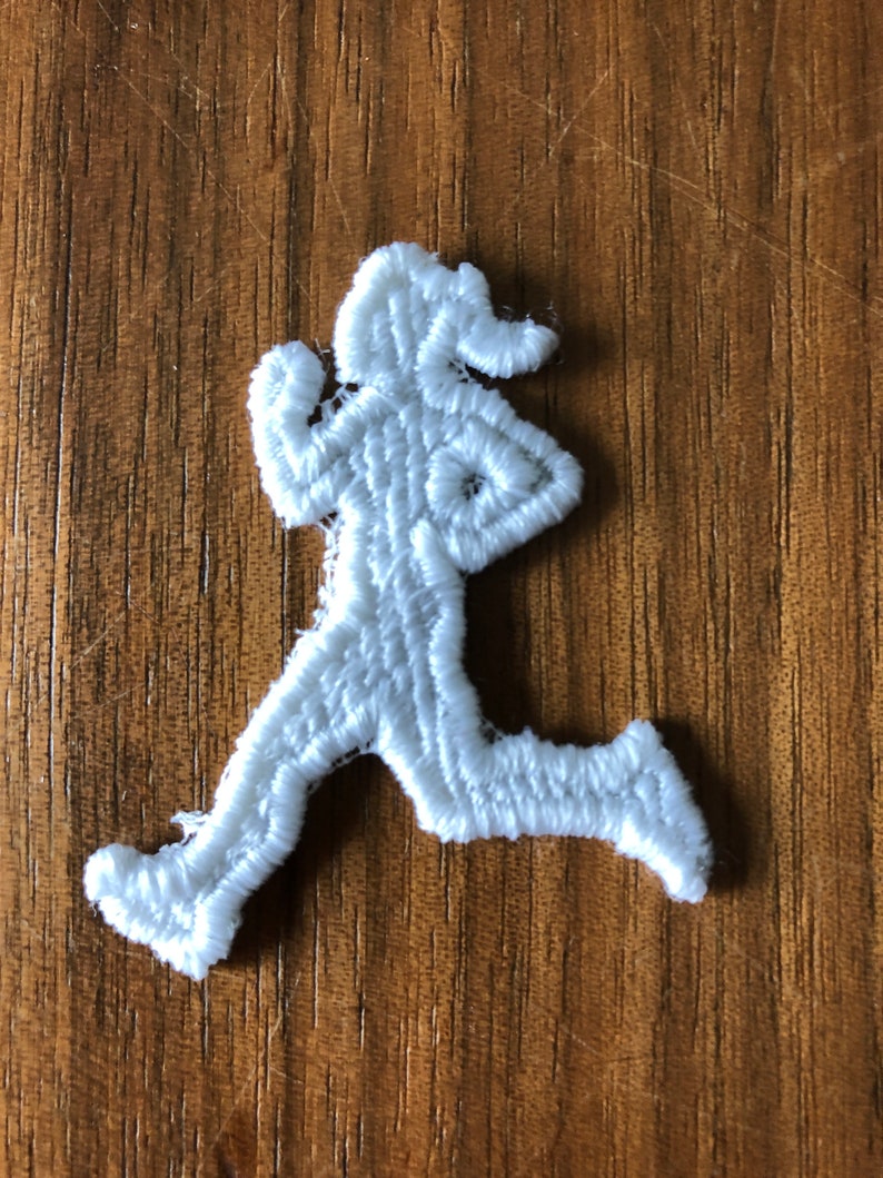 Runner Embroidered Patch for Backpack Cross Country Running - Etsy