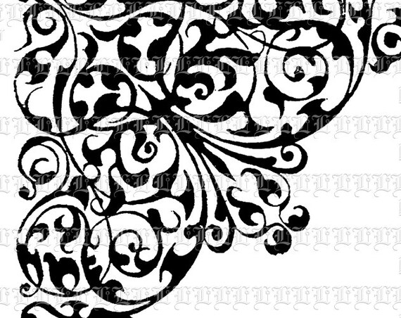 Victorian Corner Borders