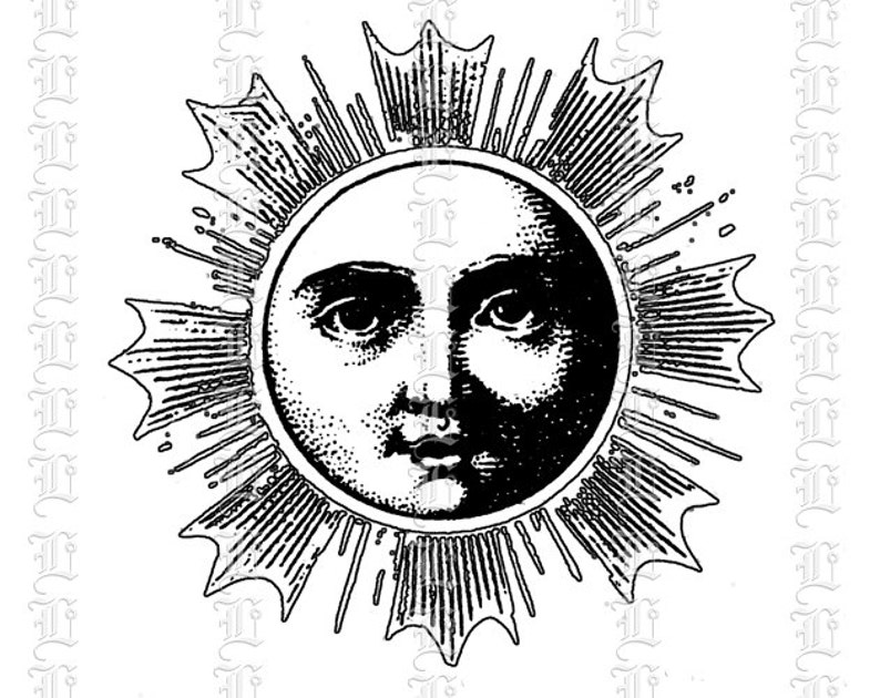 Sun Solar Body Ancient Astronomy Cartographic Illustrations - Etsy