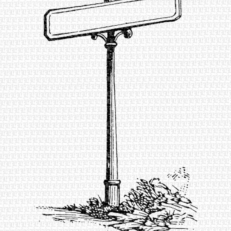 Street Sign Post - Etsy