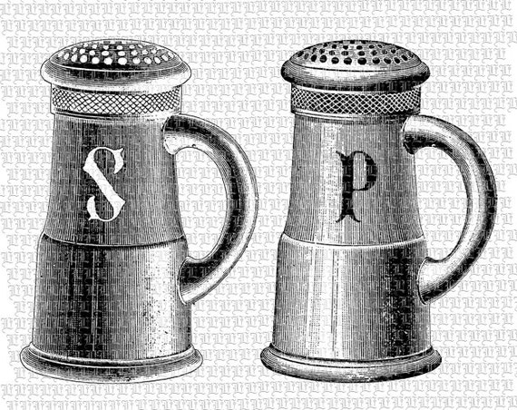 Salt And Pepper Shaker Clipart