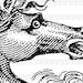 Herald Symbol Mythical Creature Horse Fish Digital Vintage - Etsy
