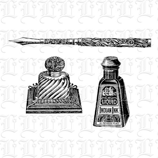 Victorian Fountain Pen - Etsy