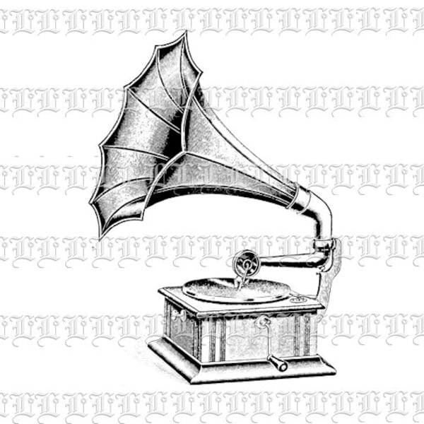 Antique Victorian Record Player - Etsy