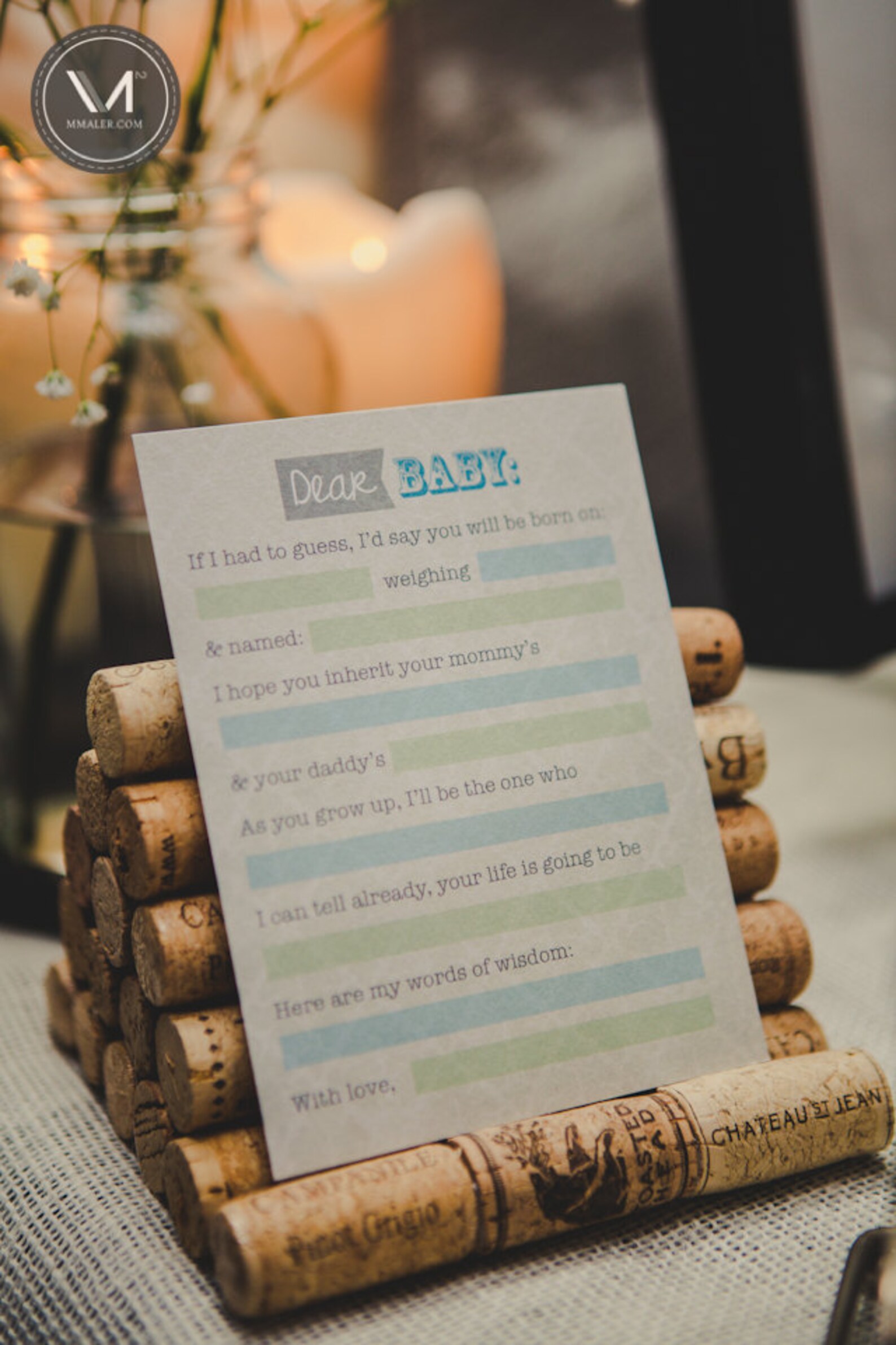 Boy's Dear Baby Card - Etsy