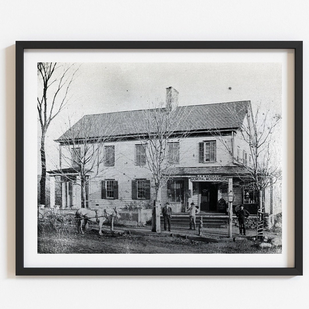 1930s General Store Photo Print: Black and White Vintage Wall Art - Etsy