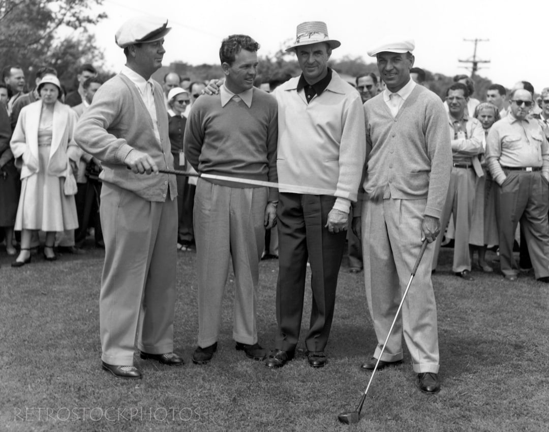 Golf Photo Print, Select Size, 1950's Vintage Golf PGA Tour Photo ...