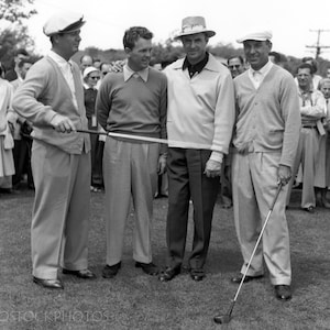 Golf Photo Print, Select Size, 1950's Vintage Golf PGA Tour Photo ...