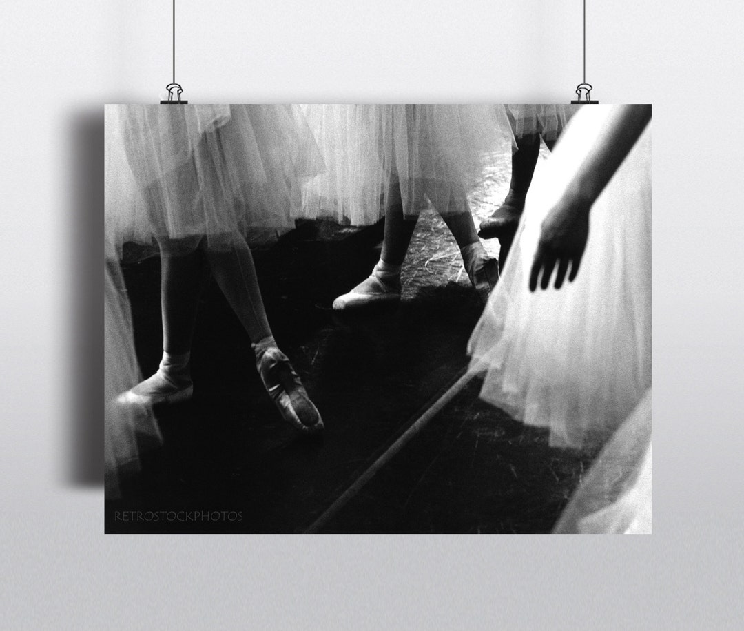 Ballet Dancer Art, Black and White Dance Photo Print, Unique Ballet ...