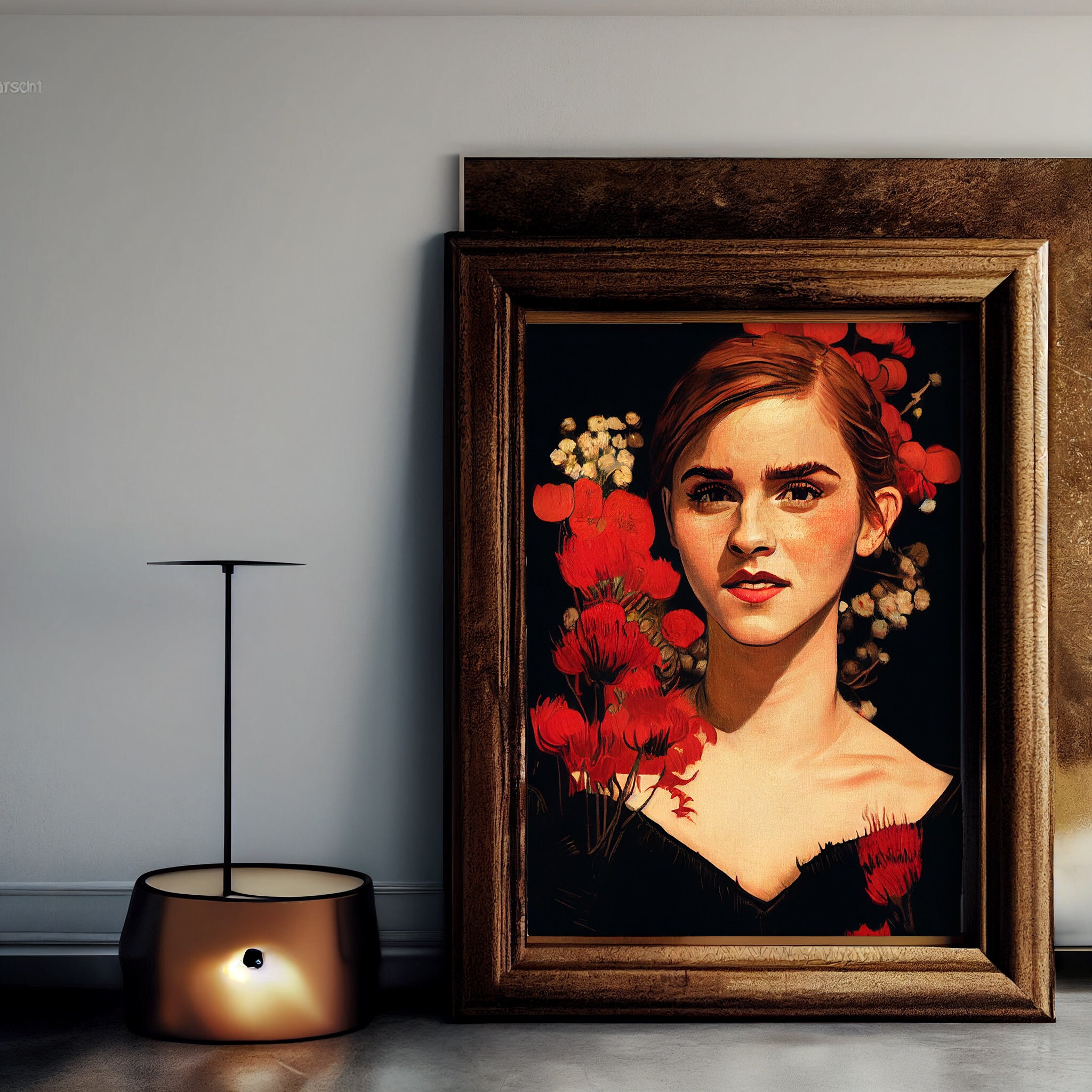 Hermione Granger Poster Emma Watson Painted by Van Gogh Gift - Etsy